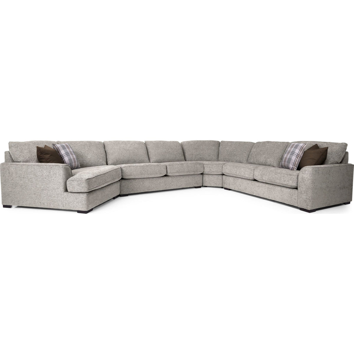 Sullivan 4 Piece Sectional with Cuddler| Arctic Home Furnishings